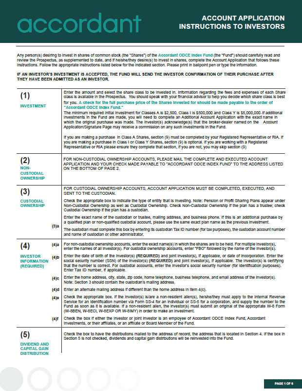 Documents & Forms - Private Real Estate Investing | Accordant Investments